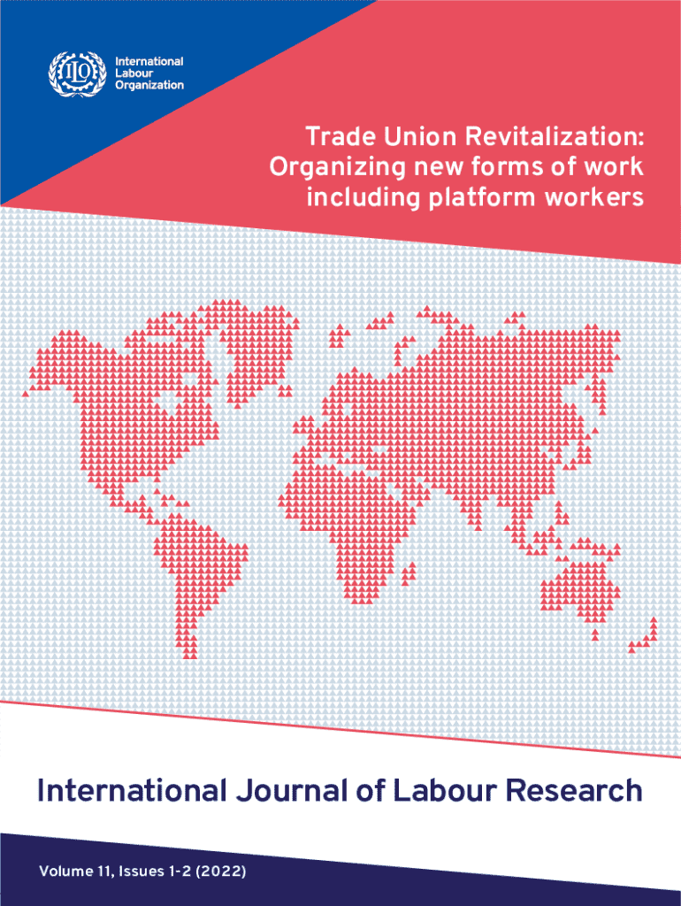 Fillable Online Trade Union Revitalization: Organizing new forms of ...