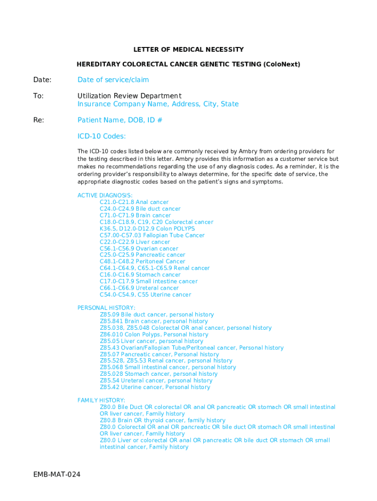 Ambry GeneticsSetting the Standard for Genetic Testing Doc Template ...