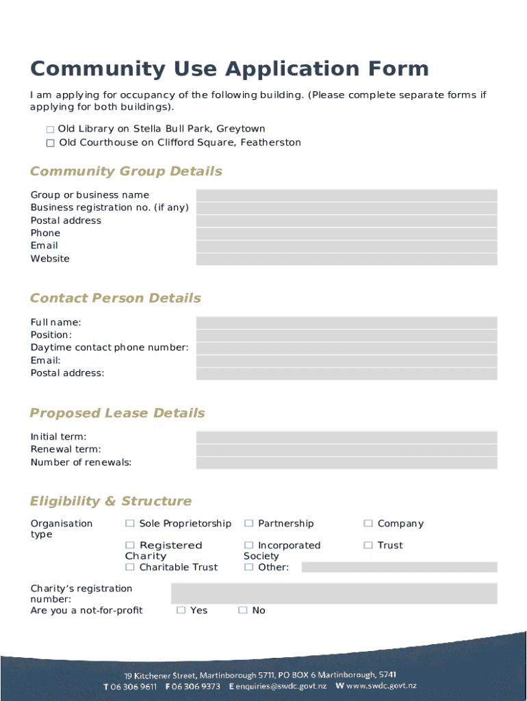 Commercial activity application - swdc govt Doc Template | pdfFiller