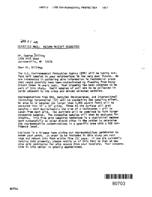 Fillable Online LETTER TRANSMITTING PERMISSION FOR SITE ACCESS FORM ...