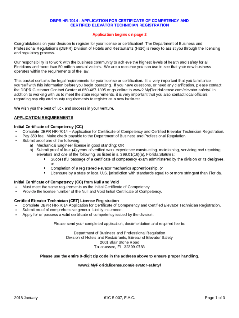 How do I apply for an elevator certificate of competency ... Doc ...