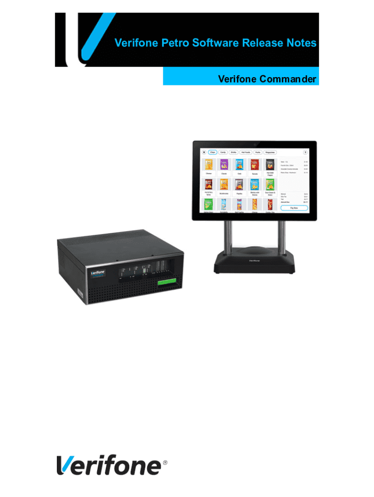 Fillable Online Verifone Commander Site Controller Fax Email Print ...
