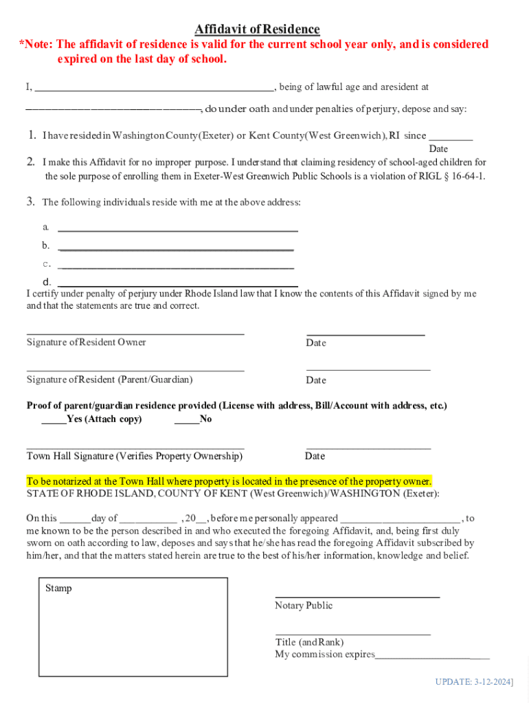 Fillable Online Texas Residency Requirement for Driver Licenses and ID ...