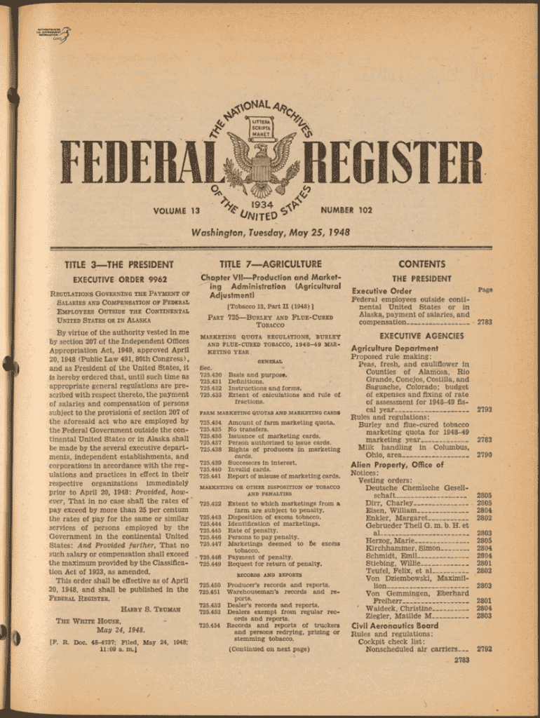 Fillable Online Executive Order on Modernizing the Regulatory Framework ...