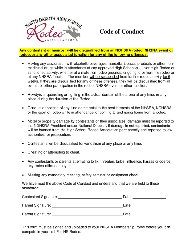 Fillable Online National High School Rodeo Shooting Sports Rules ...