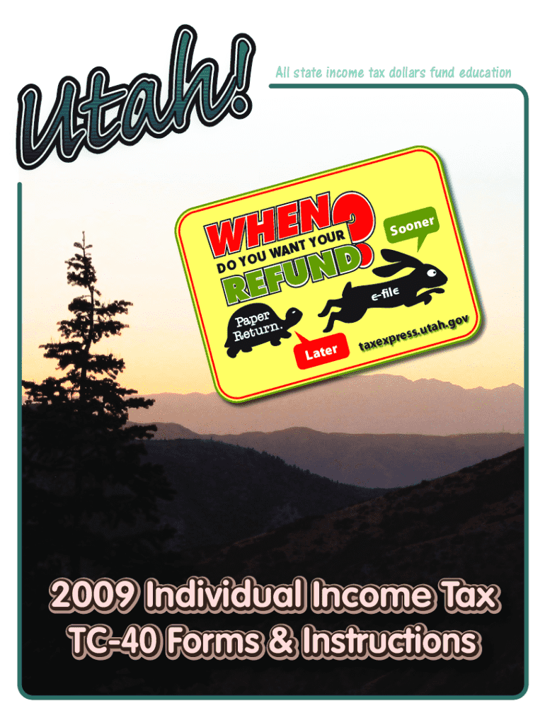 Fillable Online 2020 TC-40 Utah Individual Income Tax Return ...
