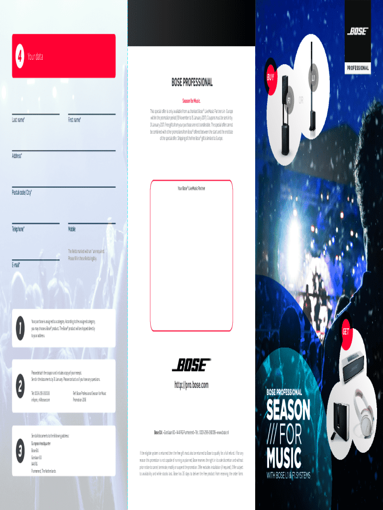 Fillable Online Bose S1 Pro Plus LIVE Review - What I Like & The Problems I ... Fax Email Print ...