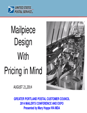 Fillable Online Mail Piece Design - University Mail Services Fax Email ...