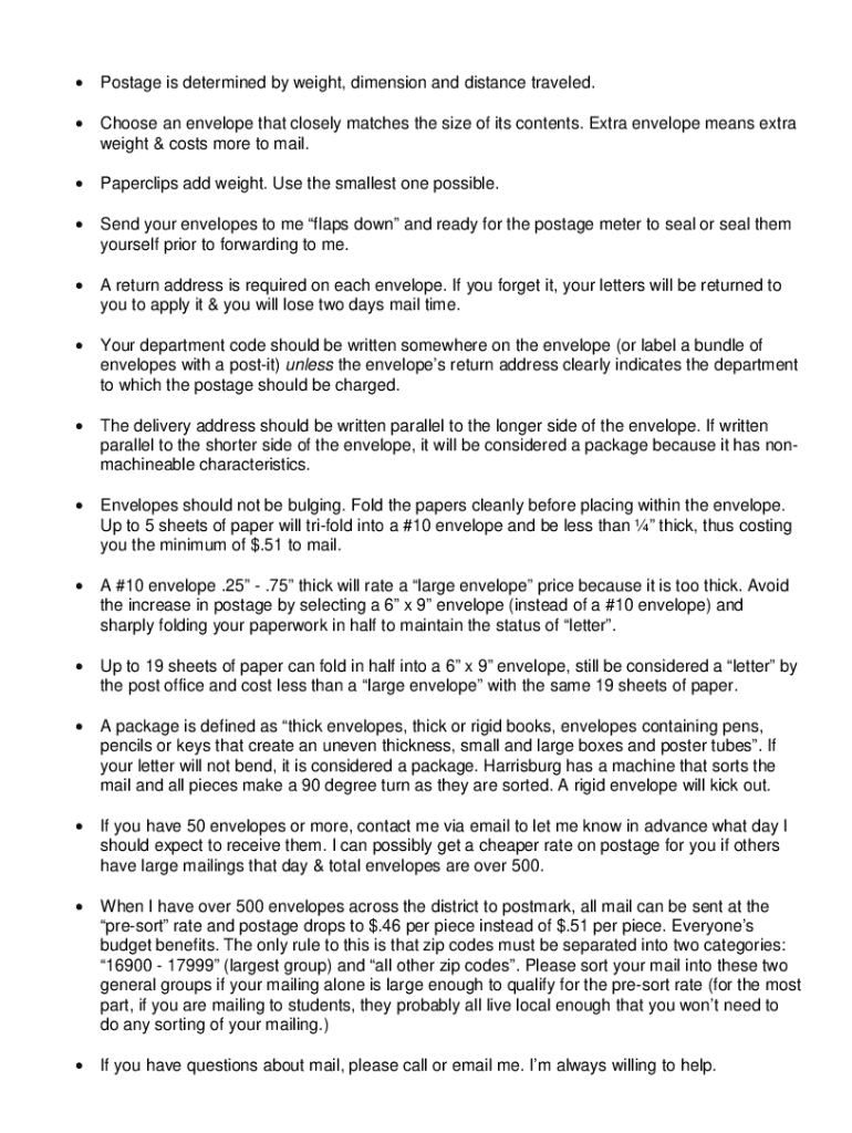 Fillable Online How to Know How Many Stamps to Use Fax Email Print - pdfFiller