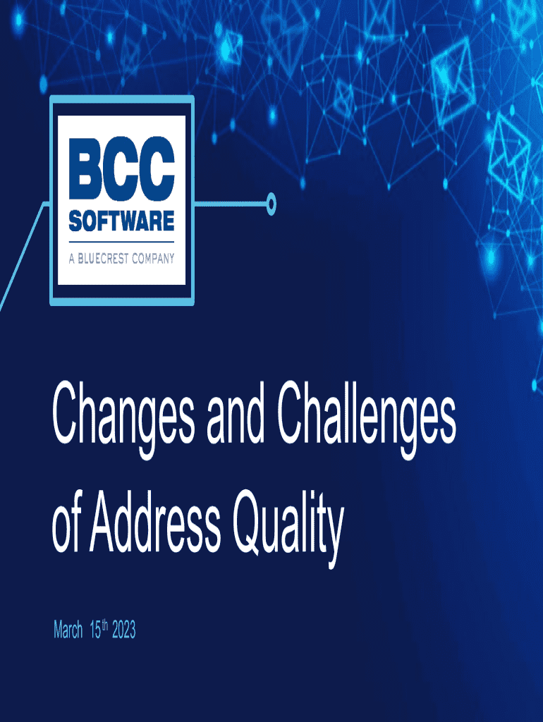 Fillable Online BCC Presentation Template Fax Email Print - pdfFiller