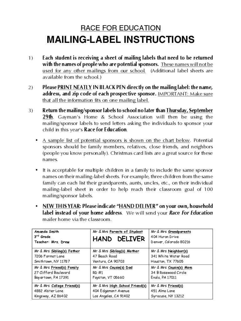 Fillable Online How to Mail Merge Avery Labels using Google Docs ...