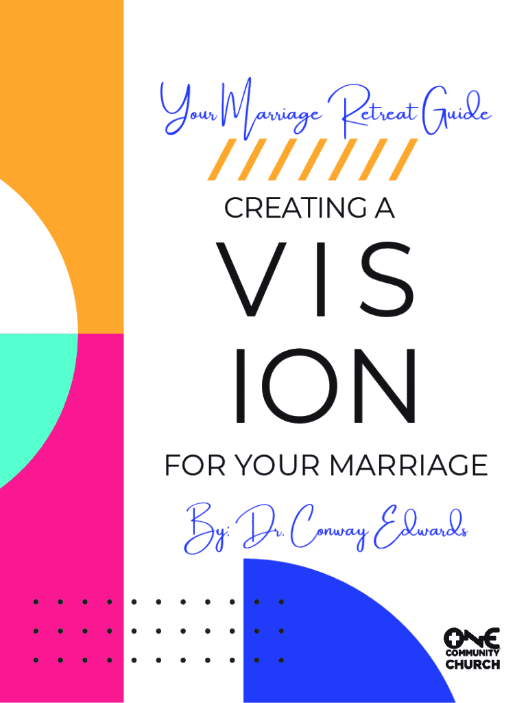 Fillable Online Transform Your Marriage Vision Retreat: A Self-Guided ...