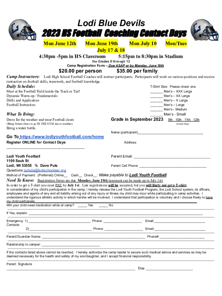 Fillable Online Lodi football wins second state title behind Mason Lane ...