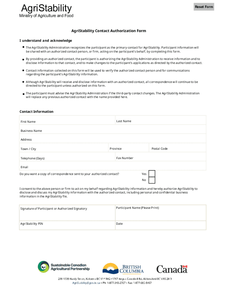 Fillable Online What is AgriStability in Canada?: A Complete Guide Fax ...