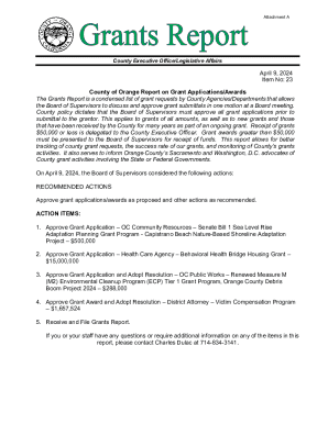 Fillable Online Receipt of grants Fax Email Print - pdfFiller