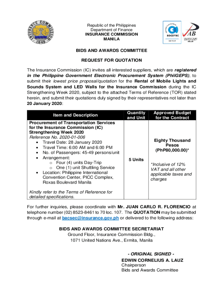 Fillable Online Regulatory Impact Assessment Microinsurance Philippines ...