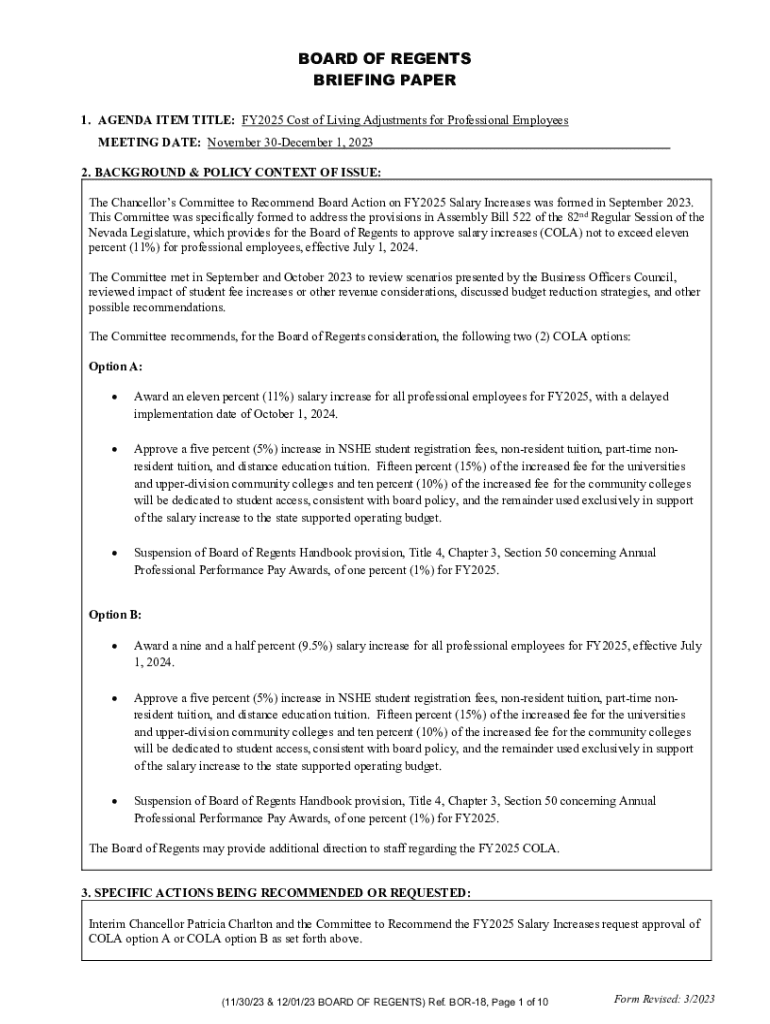 Fillable Online Executive Summary of Residence Hall and Food Services ...