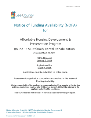 Fillable Online Affordable Housing Development & Preservation Program ...