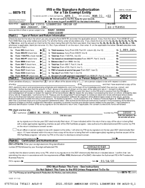 Fillable Online IRS Form 8879: How to E-file Your Tax Return Through a ...