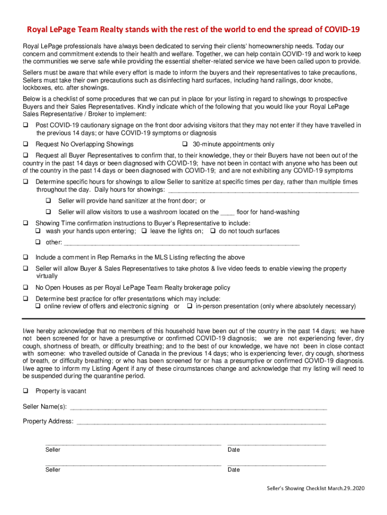 Fillable Online Fillable Online Royal LePage Team Realty stands with the rest of ... Fax Email ...