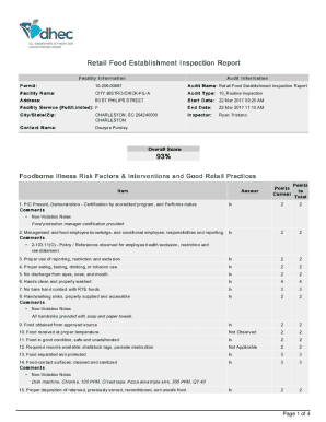 Fillable Online pubdoc dhec sc Understanding the Food Facility ...