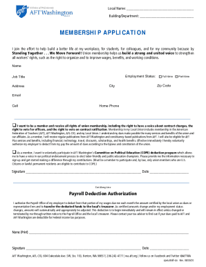 Fillable Online AFT Washington, AFL-CIOAFT Stateweb Fax Email Print ...