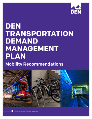 Fillable Online developing a regional approach to transportation demand ...