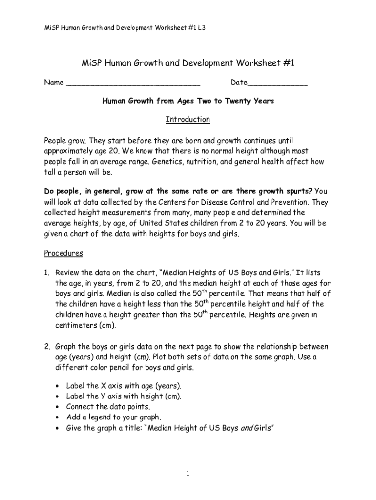 Fillable Online Growth & Development Worksheet PHS Flashcards Fax Email ...