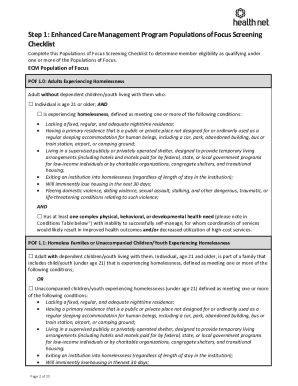 Fillable Online Enhanced Care Management (ECM) Benefit Member ...