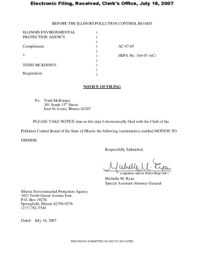 Fillable Online Electronic Filing - Received, Clerk's Office, April 16 ...