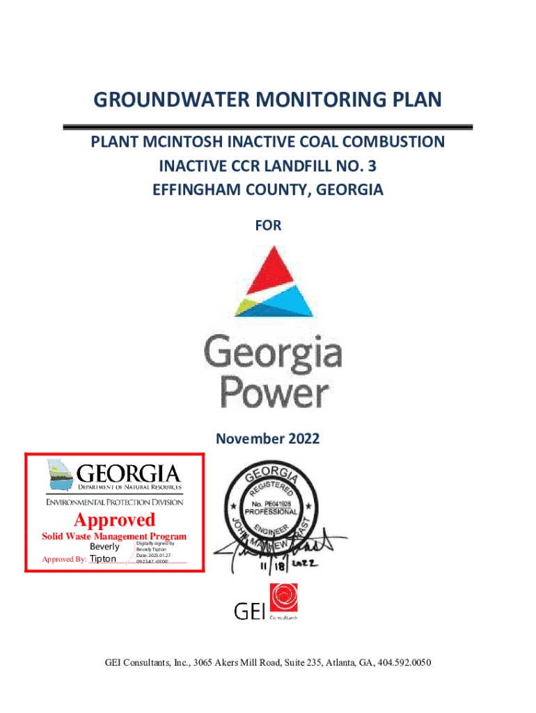 Fillable Online EPA Takes Key Steps to Protect Groundwater from Coal ...