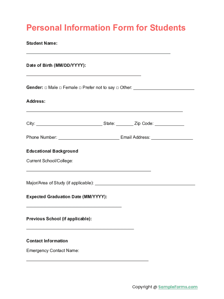 Fillable Online Student Evaluation Form for Students Fax Email Print ...