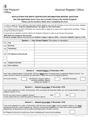 Fillable Online Please use the Guidance Notes when completing this form ...
