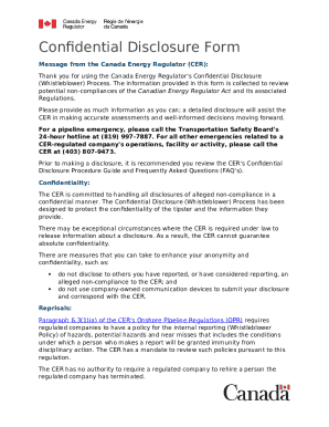 Confidential Disclosure . Confidential Disclosure Doc Template | pdfFiller