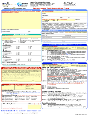 Fillable Online Surgical Pathology Test Requisition Form Fax Email ...