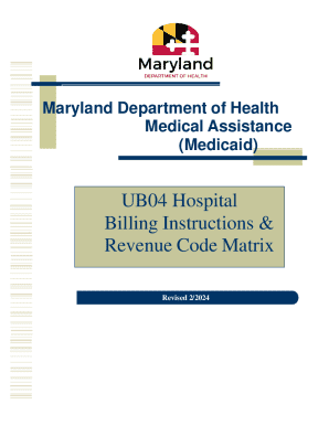 Fillable Online Uniform Billing (UB04) Nursing Facility Billing ...