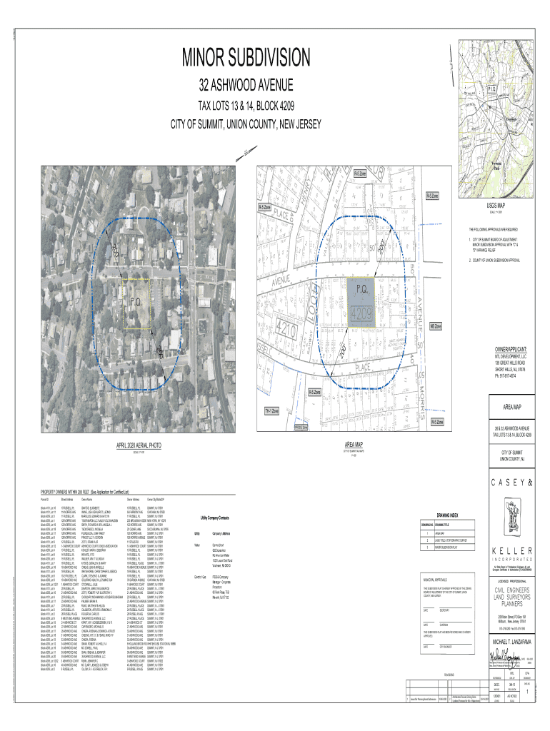 Fillable Online MASTER PLAN - City of Summit Union County, New Jersey Fax Email Print - pdfFiller