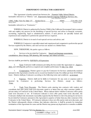 Fillable Online 2022 Educational Services Staffing Agreement Fax Email Print - pdfFiller