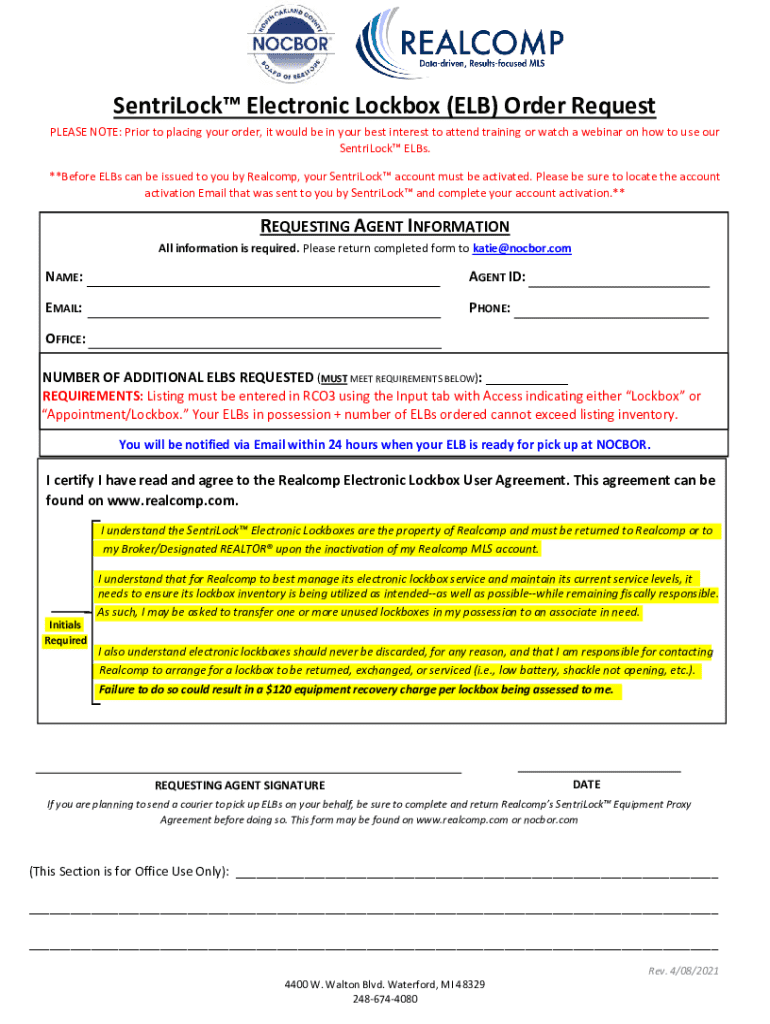 Fillable Online How to pick a realtor lock box Fax Email Print - pdfFiller