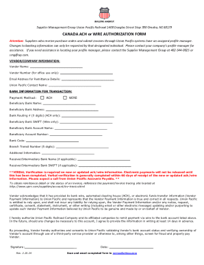 Fillable Online ACH/WIRE AUTHORIZATION FORM Fax Email Print - pdfFiller