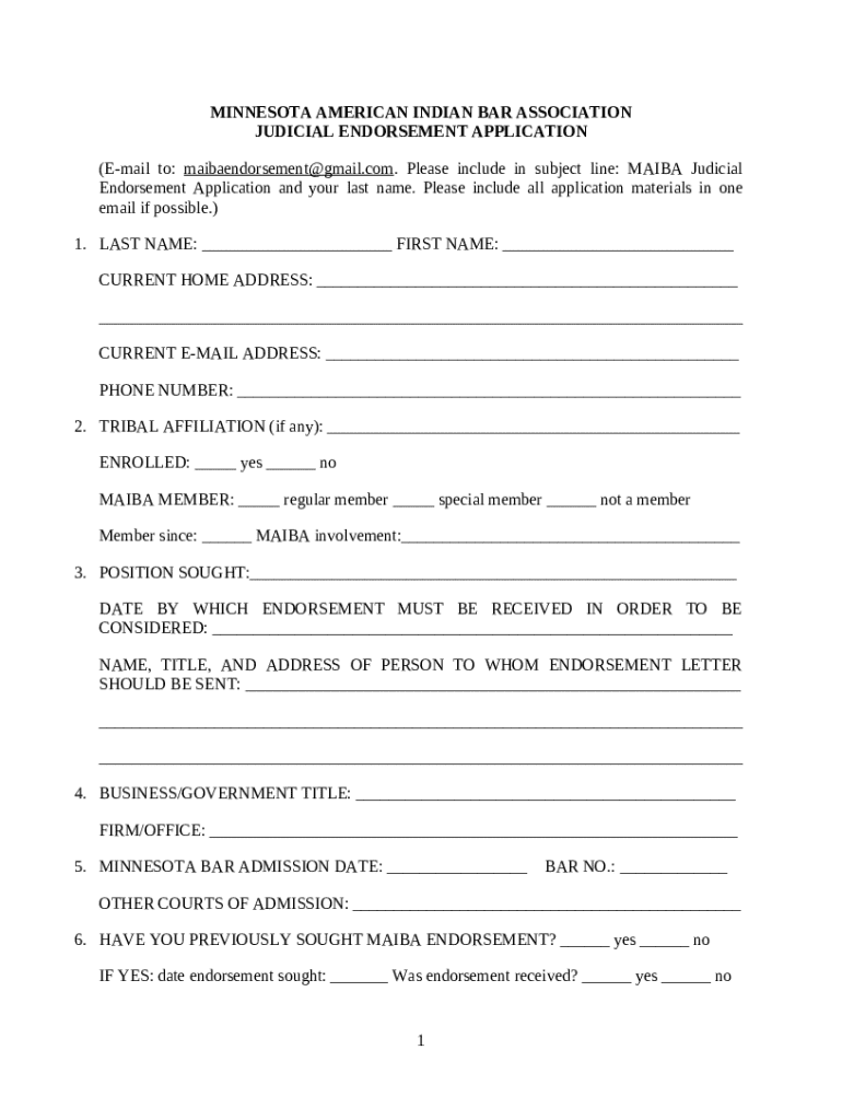 Request an Endorsement Doc Template | pdfFiller