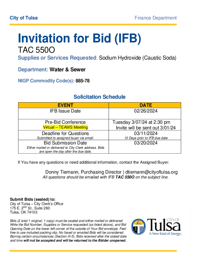 Fillable Online 2000010099 - Bid Invitation - Agricultural Marketing ...
