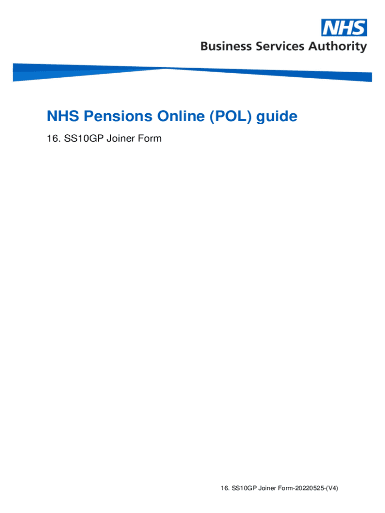 Fillable Online What forms do I complete when a member joins the NHS ...