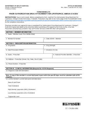 prior authorization drug attachment for lipotropics, omega-3 ... Doc ...