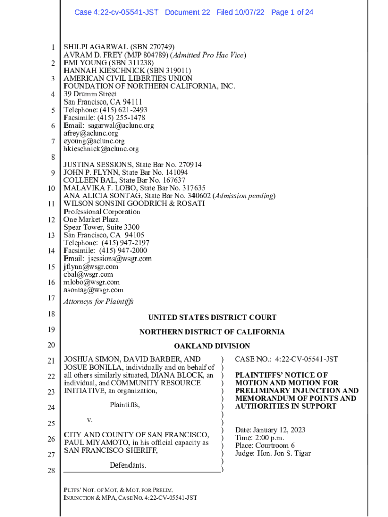 Fillable Online Pro Hac Vice Sample Fax Email Print - pdfFiller