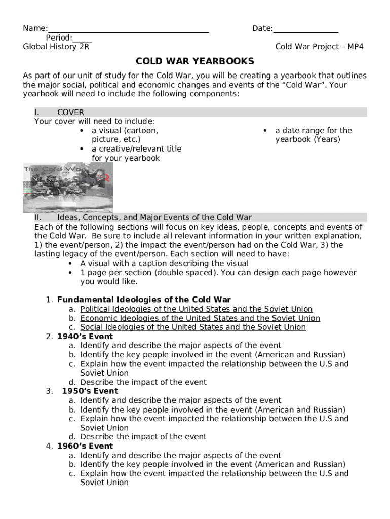 8.1 Setting the Stage for the Cold War and Decolonization Doc Template ...