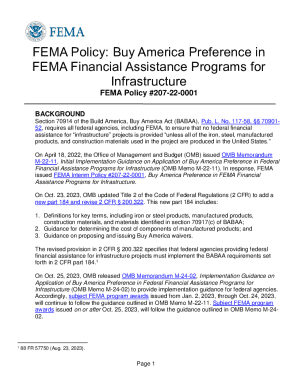 Fillable Online Programs and Definitions: Build America, Buy America ...