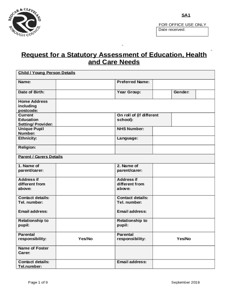 ehc-needs-assessment-request-- ... Doc Template | pdfFiller