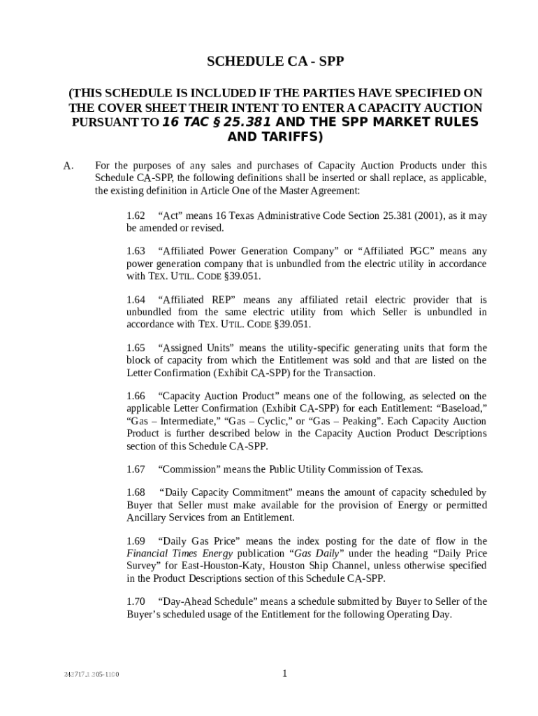 SCHEDULE CA-SPP Doc Template | pdfFiller