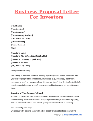 How to Write a Business Proposal Letter (With Template) Doc Template ...